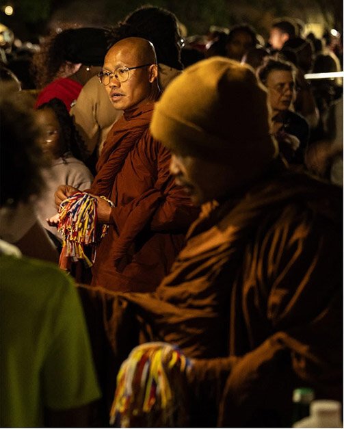 The invisible work of peace: Buddhist monks’ journey comes to Columbia ...
